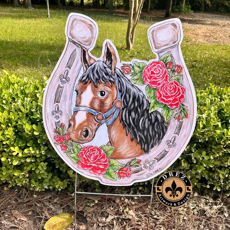Horse Yard Stake – Drez Artwork and Design